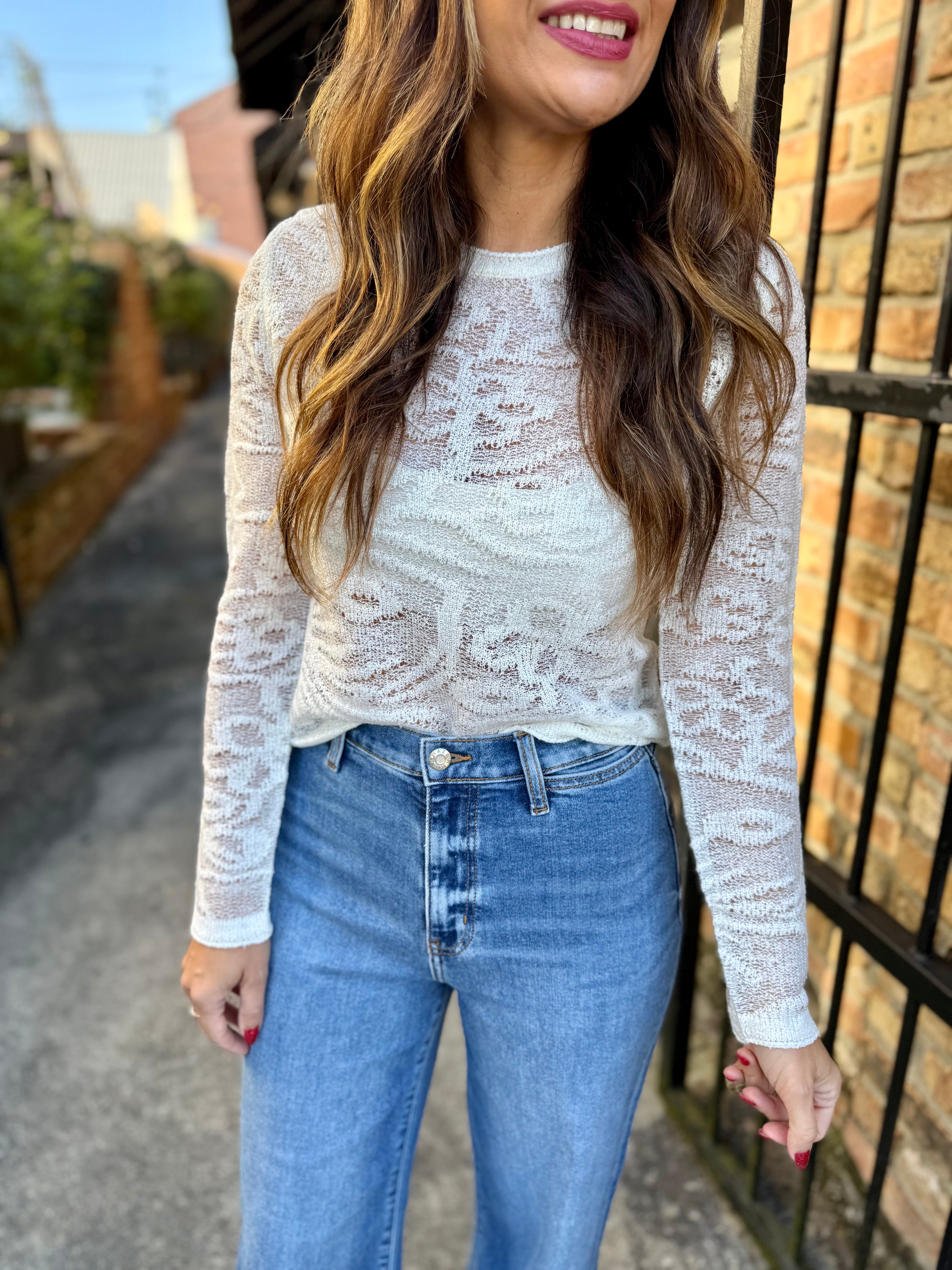 Megann Top- Antique – Hazel Lane Boutique